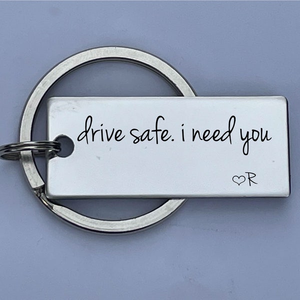 Drive Safe Keychain for Boyfriend - Etsy