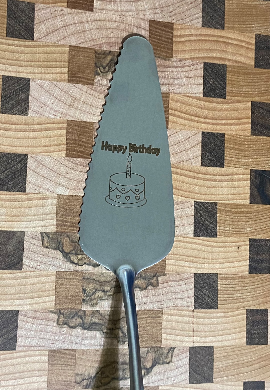 Birthday Pie Cutter- Personalized Pie Cutter - Personalized Cake Cutter ...