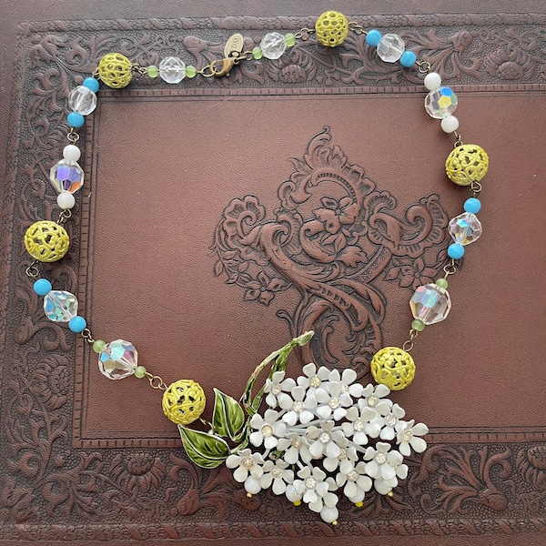 Repurposed Jewelry Art - Etsy