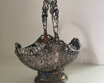 Antique Bridal Basket - Etsy