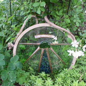 Sea Glass Art Circle Frame - Etsy