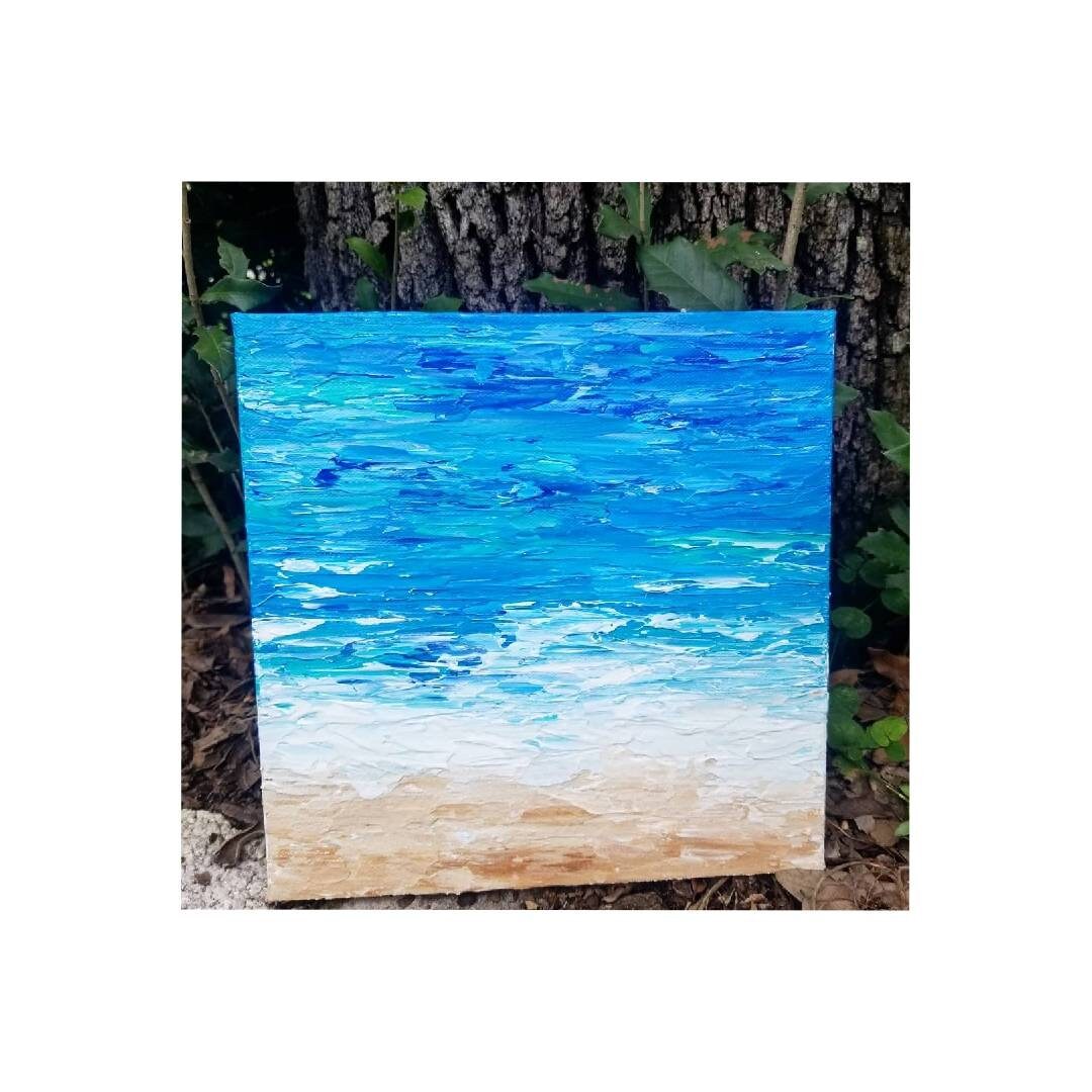 Turquoise Waters Original and Custom Acrylic Painting - Etsy