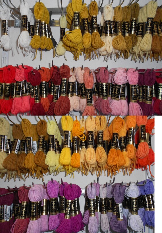 Anchor tapestry wool Gobelin weaving yarn crewel embroidery