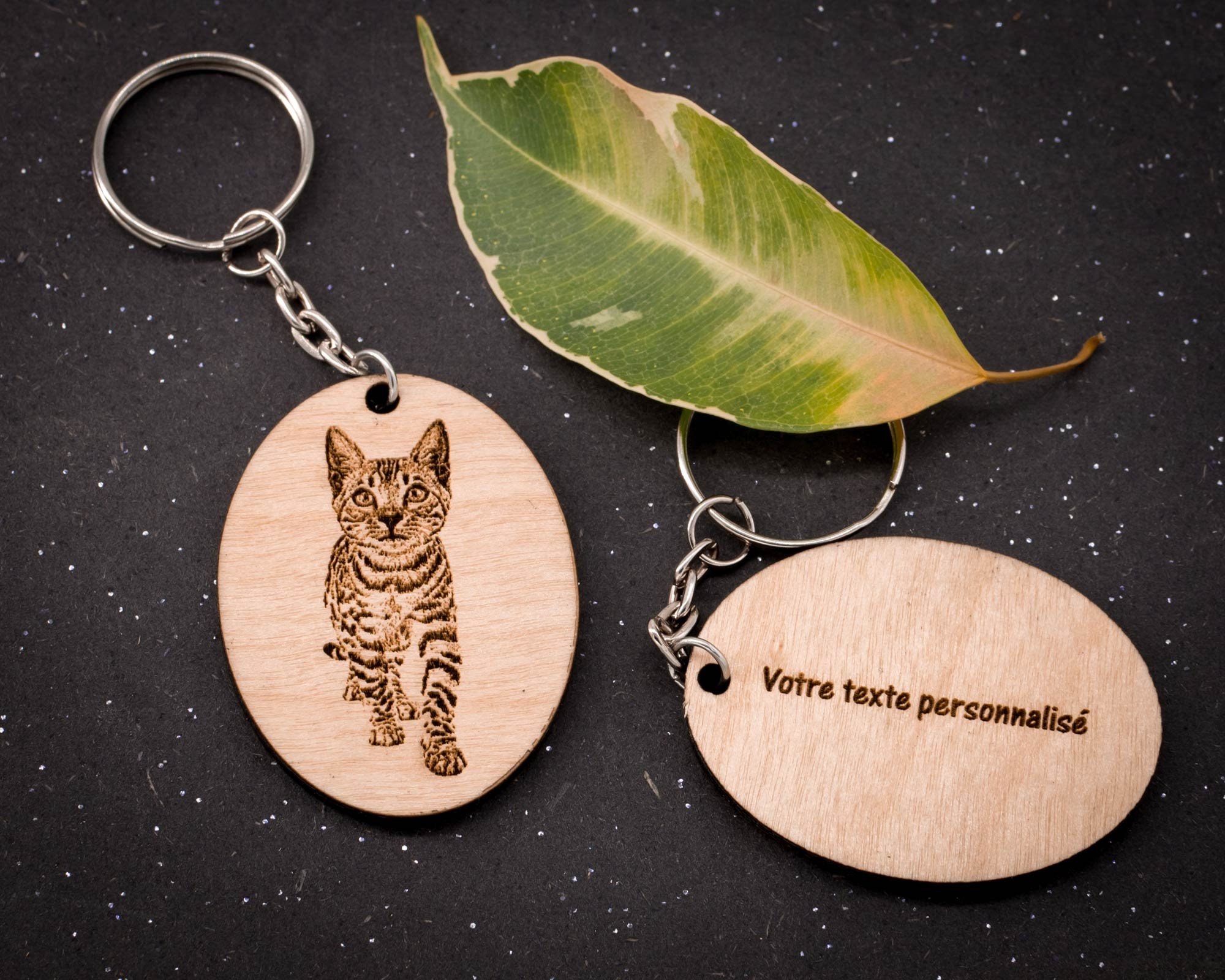 Customizable Wooden Key Door With Photo and Text Oval Format | Etsy