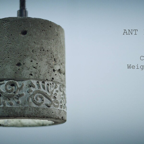 Concrete Lighting - Etsy