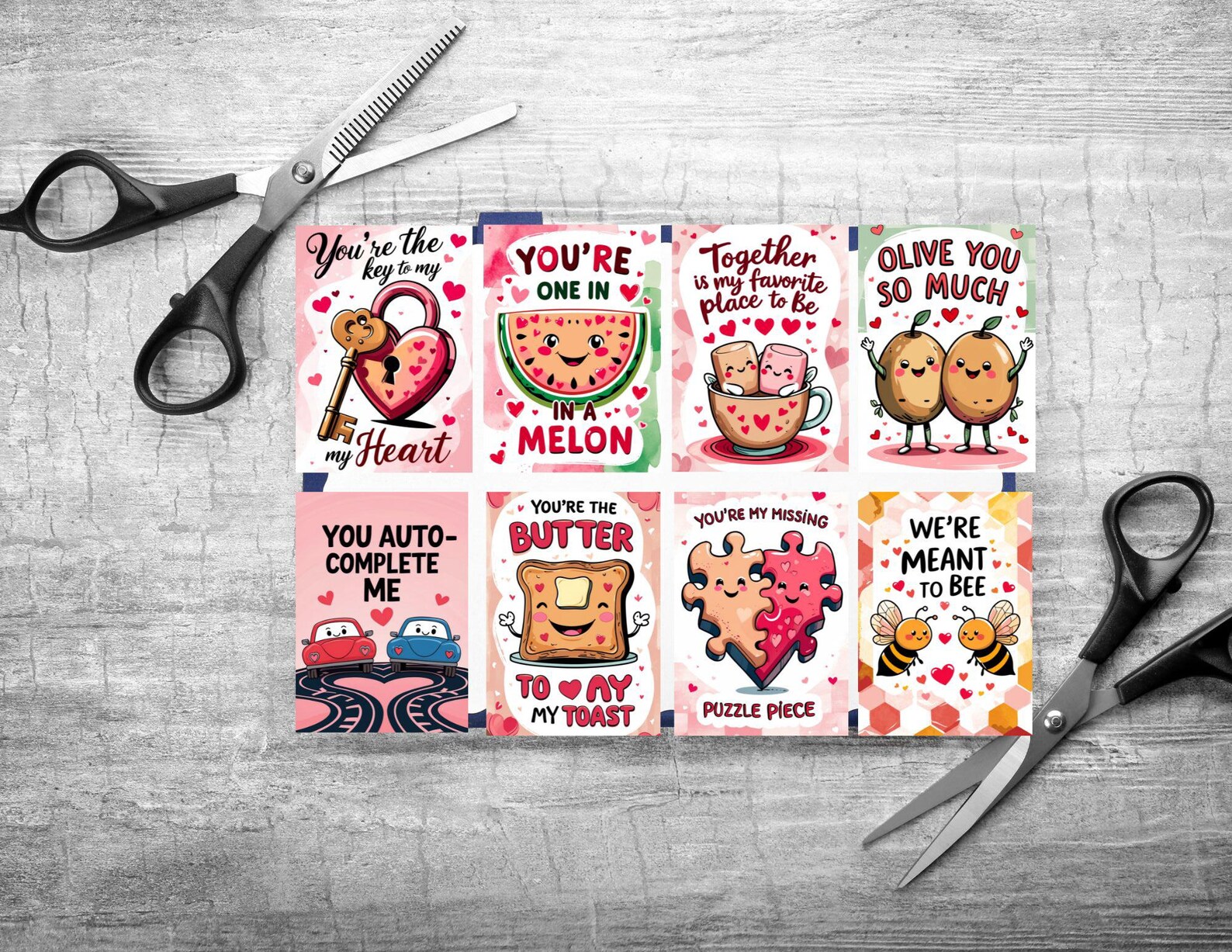 Valentine's Day Cards Printable - Valentine Cards for Kids Classroom ...
