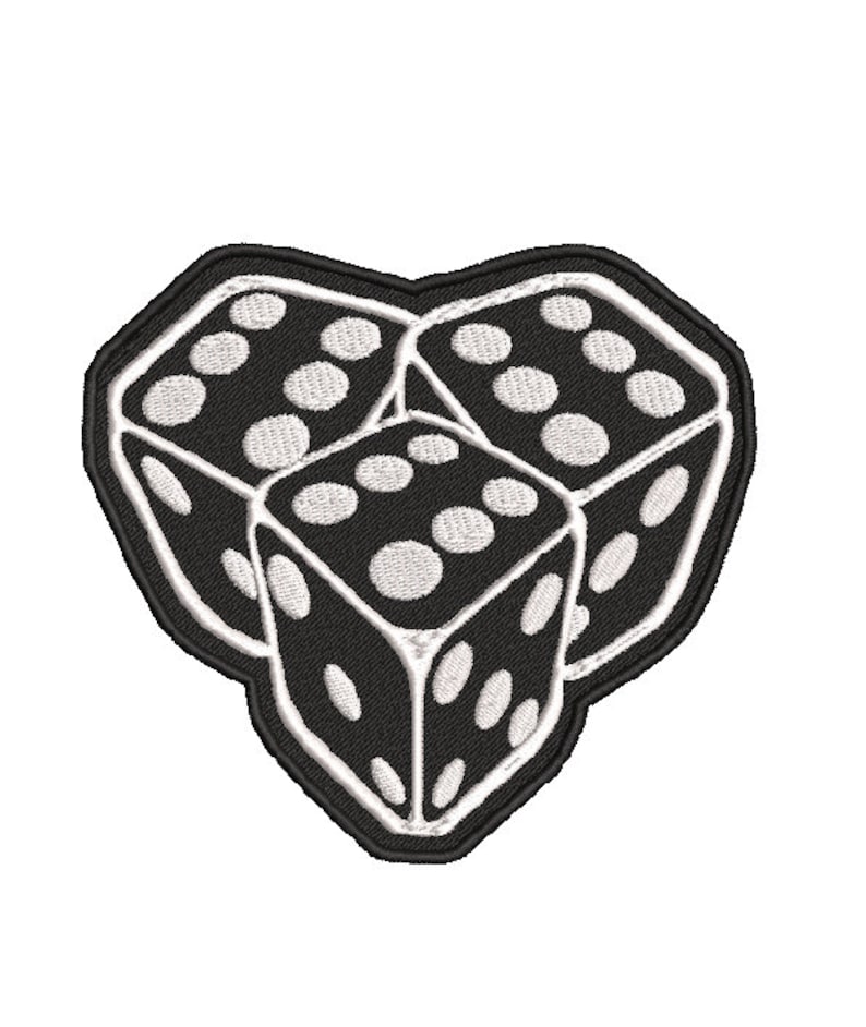 Cee-lo Dice Patch Applique - Etsy