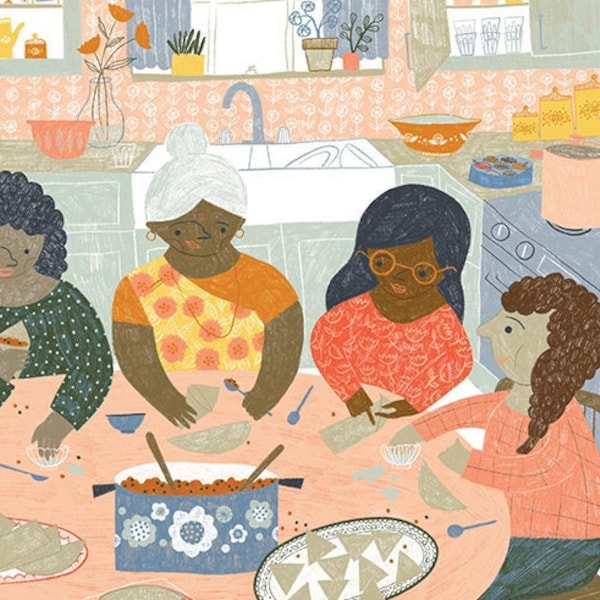 Blooming Flower Stretch Print - Etsy