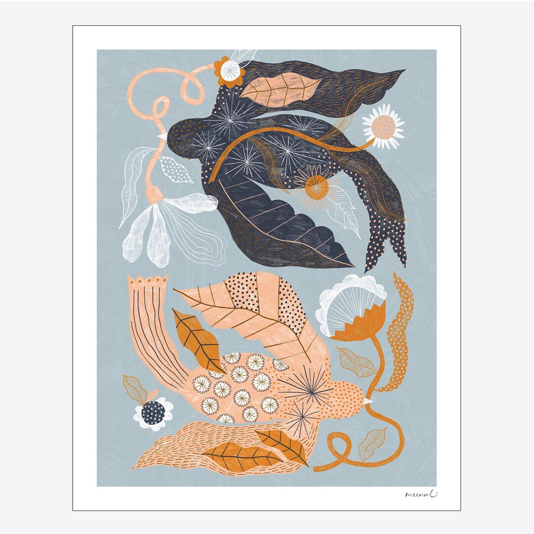 Swoop Birds Print - Etsy