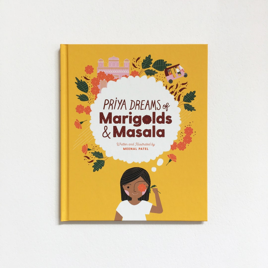 Priya Dreams of Marigolds & Masala Children's Book (SIGNED!) - Etsy