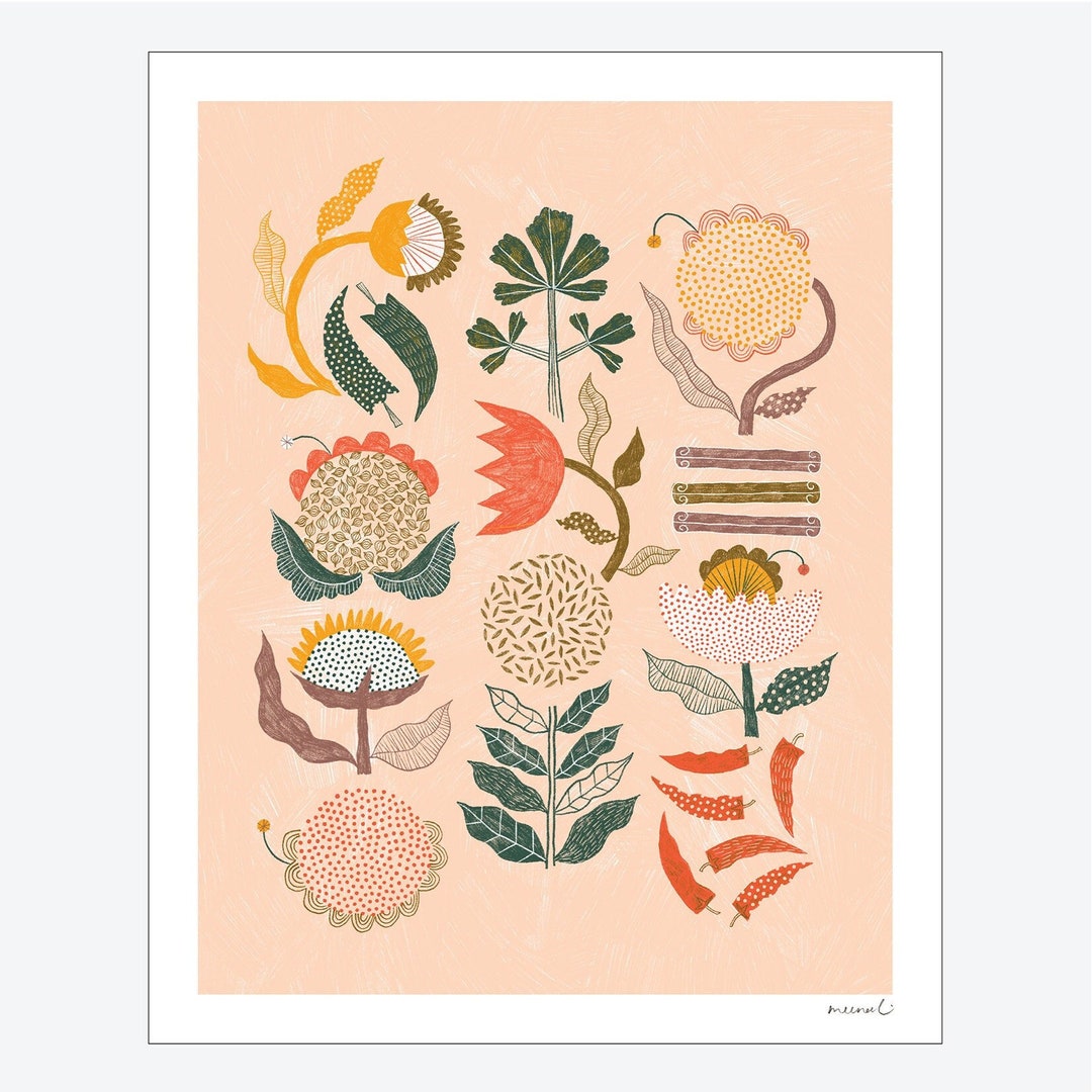 Masala & Mircha Art Print - Etsy