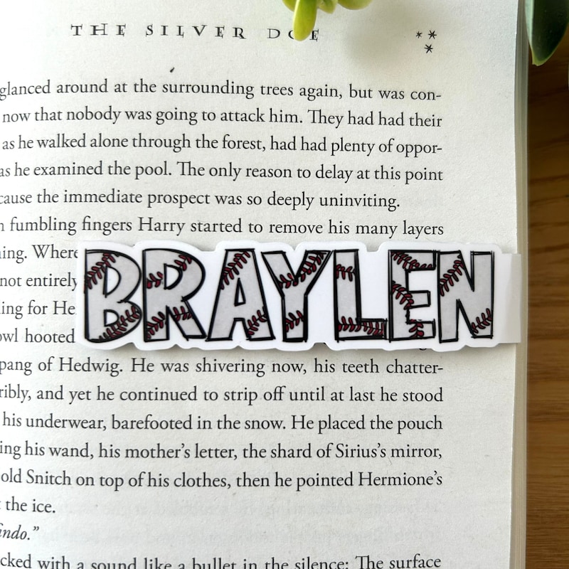 Baseball Bookmark - Etsy