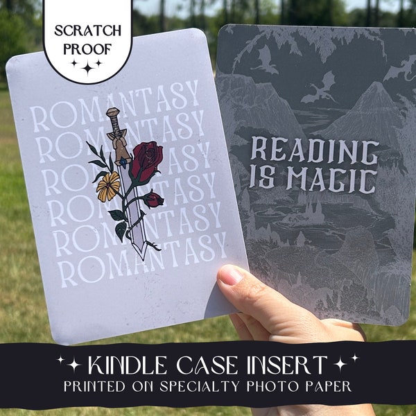 Romantasy Kindle Insert for Clear Case - Etsy