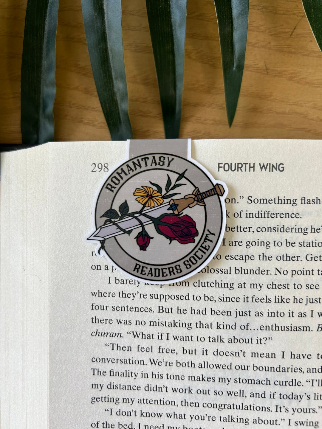 Romantasy Magnetic Bookmark | Romantasy Readers Society | Fantasy ...