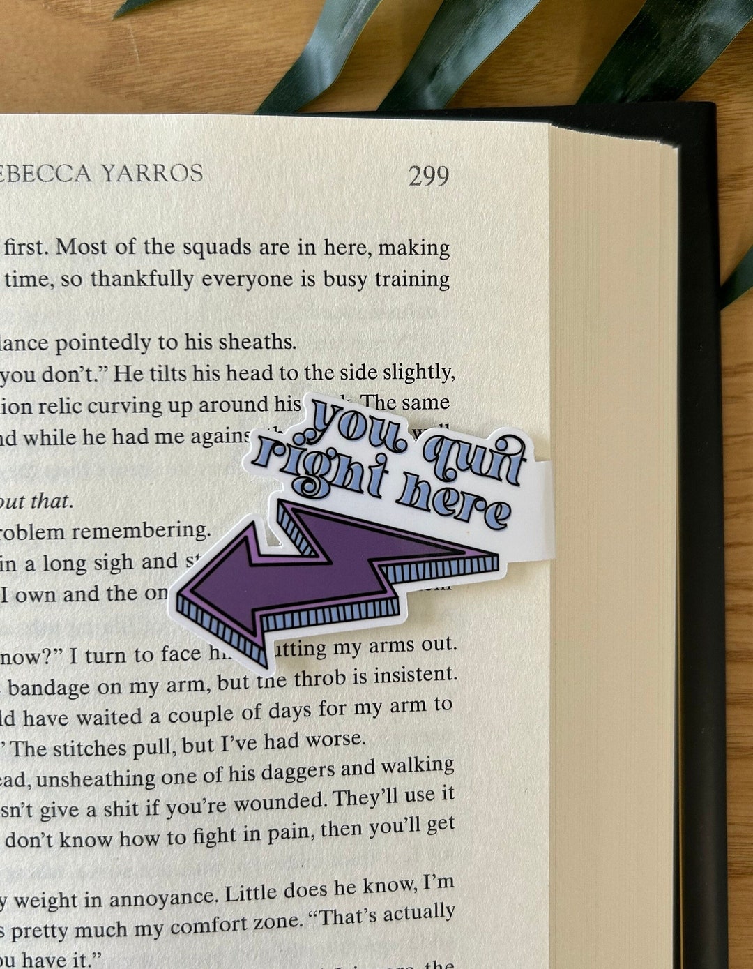 You Stopped Here Bookmark | You Quit Right Here Magnetic Bookmark ...