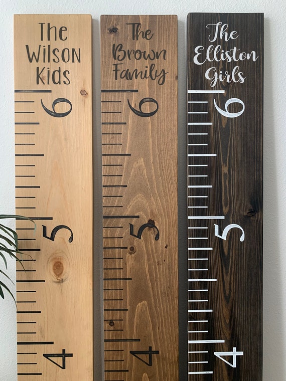 DIY Ruler Growth Chart Tutorial (with Printable!) Fink, 48% OFF