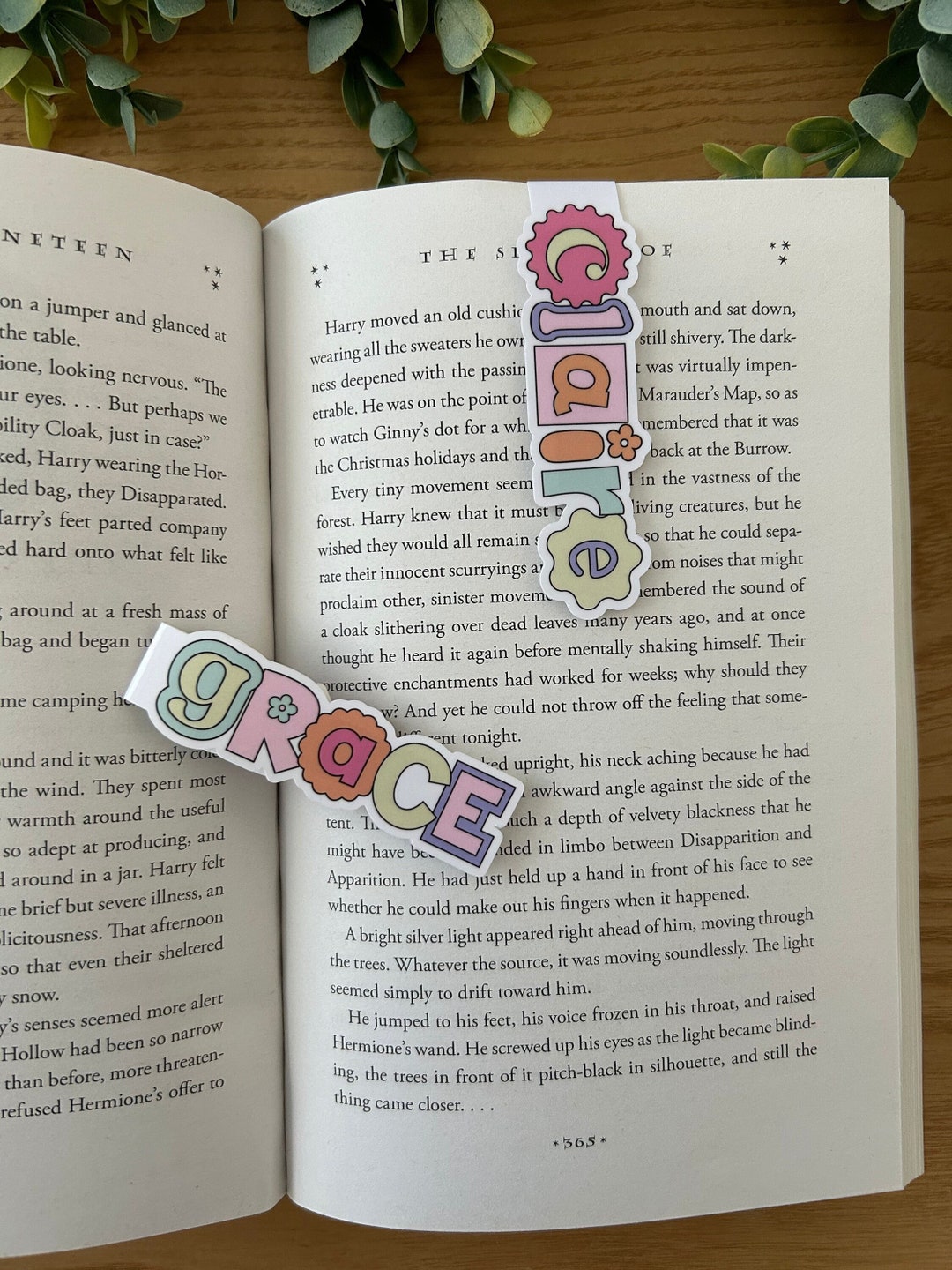 Personalized Name Magnetic Bookmark | Custom Name Bookmark | Magnetic ...