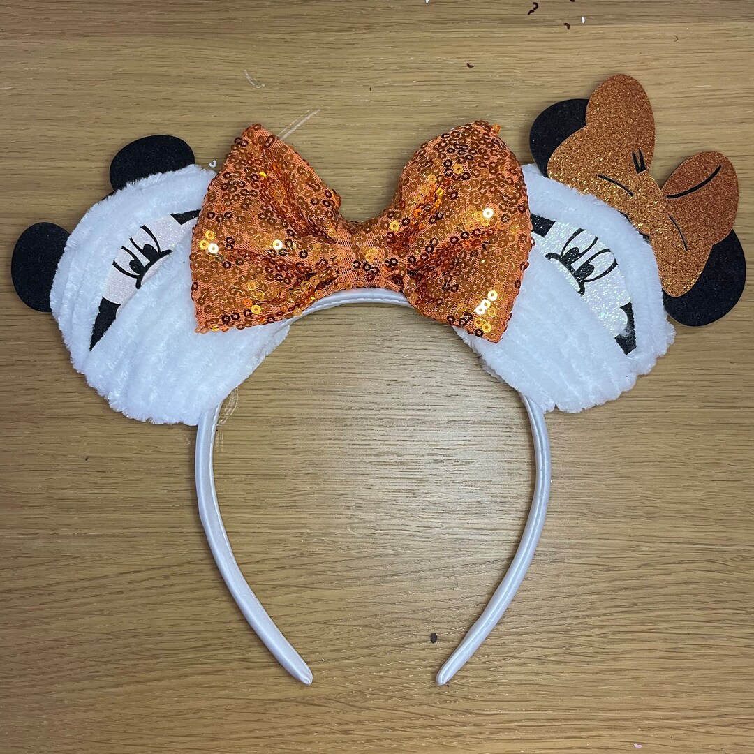 Mickey and Minnie Mummy Ears / Disney Halloween Ears - Etsy