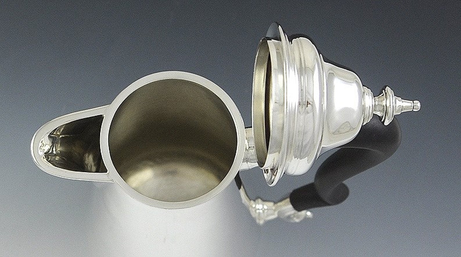 Antique 1917 English Sterling Silver Lighthouse Teapot | Etsy