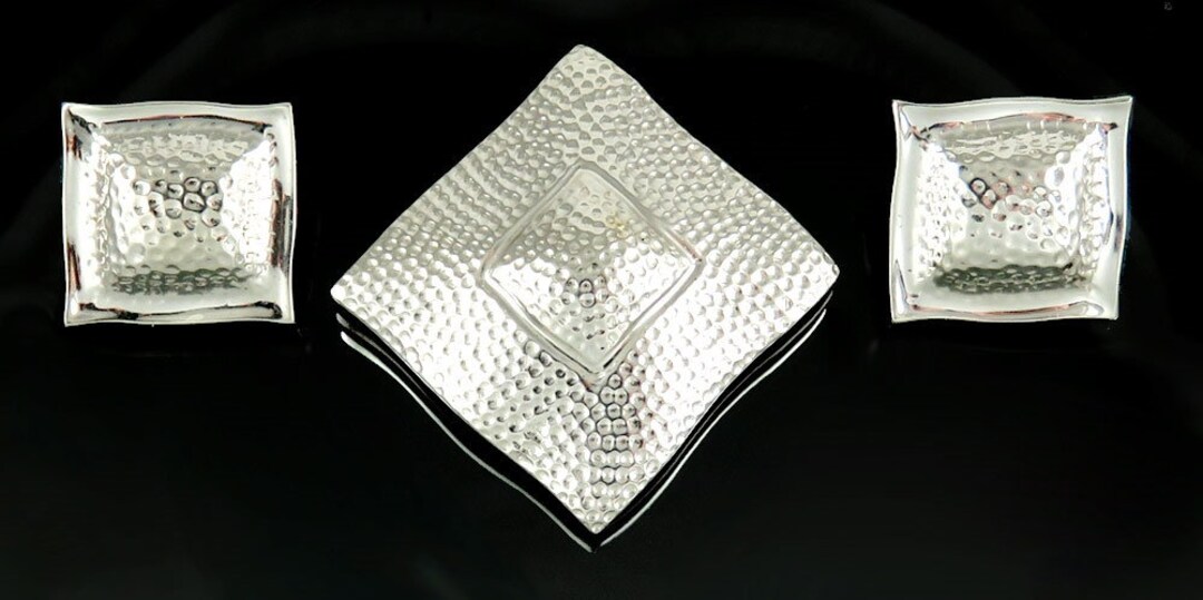 Peter Brams Design Ltd. Gorgeous Hammered Finish Sterling - Etsy