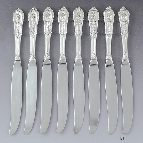 Wallace Rose Point Sterling Silver Flatware - Etsy