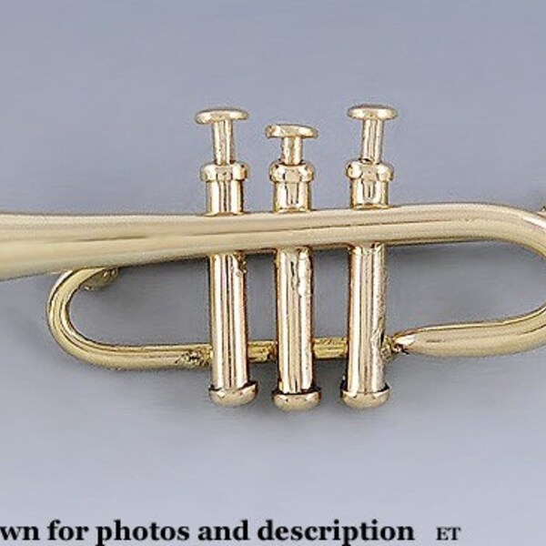 Trumpet Pin - Etsy