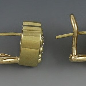 Modern Makur Designs 14k Gold & Diamond Heart Shaped Earrings - Etsy