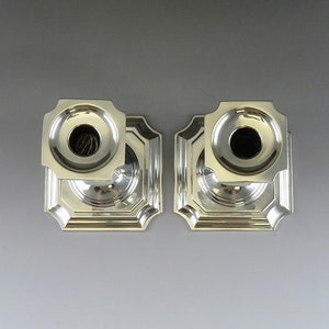 Vintage Mueck Cary American Colonial Form Sterling Silver Candlesticks ...