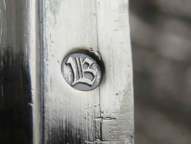 1886 Antique Dutch Silver Genre Scene Hand Chased Long Trinket - Etsy