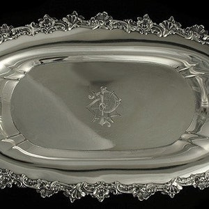 1890 Gorham Sterling Silver Bread Dish/serving Bowl - Etsy