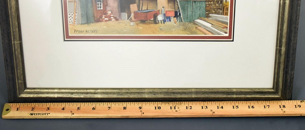 Framed Quality Signed Watercolor by Minnesota Artist Frank Wetzel - Etsy