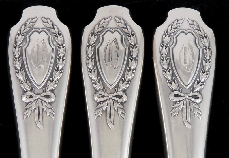 Antique 3pc Sterling Silver Alvin Apollo 1900 Carving Set Knife ...