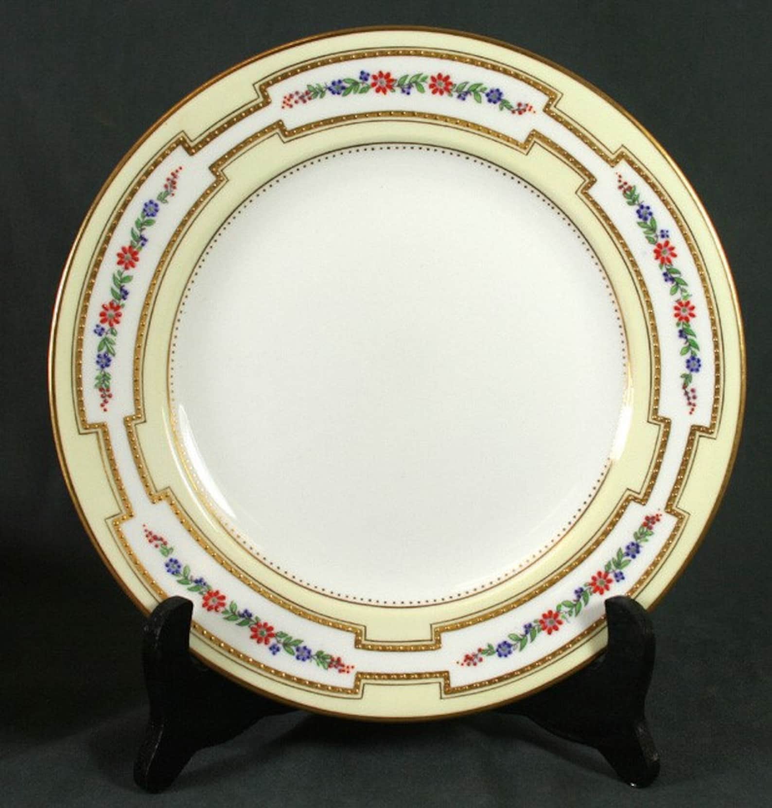 12 Finest Quality George Jones Porcelain Floral Lunch Plates - Etsy