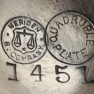 Antique Silver Meriden Britannia Co Assyrian Head Trophy 2 Handle ...