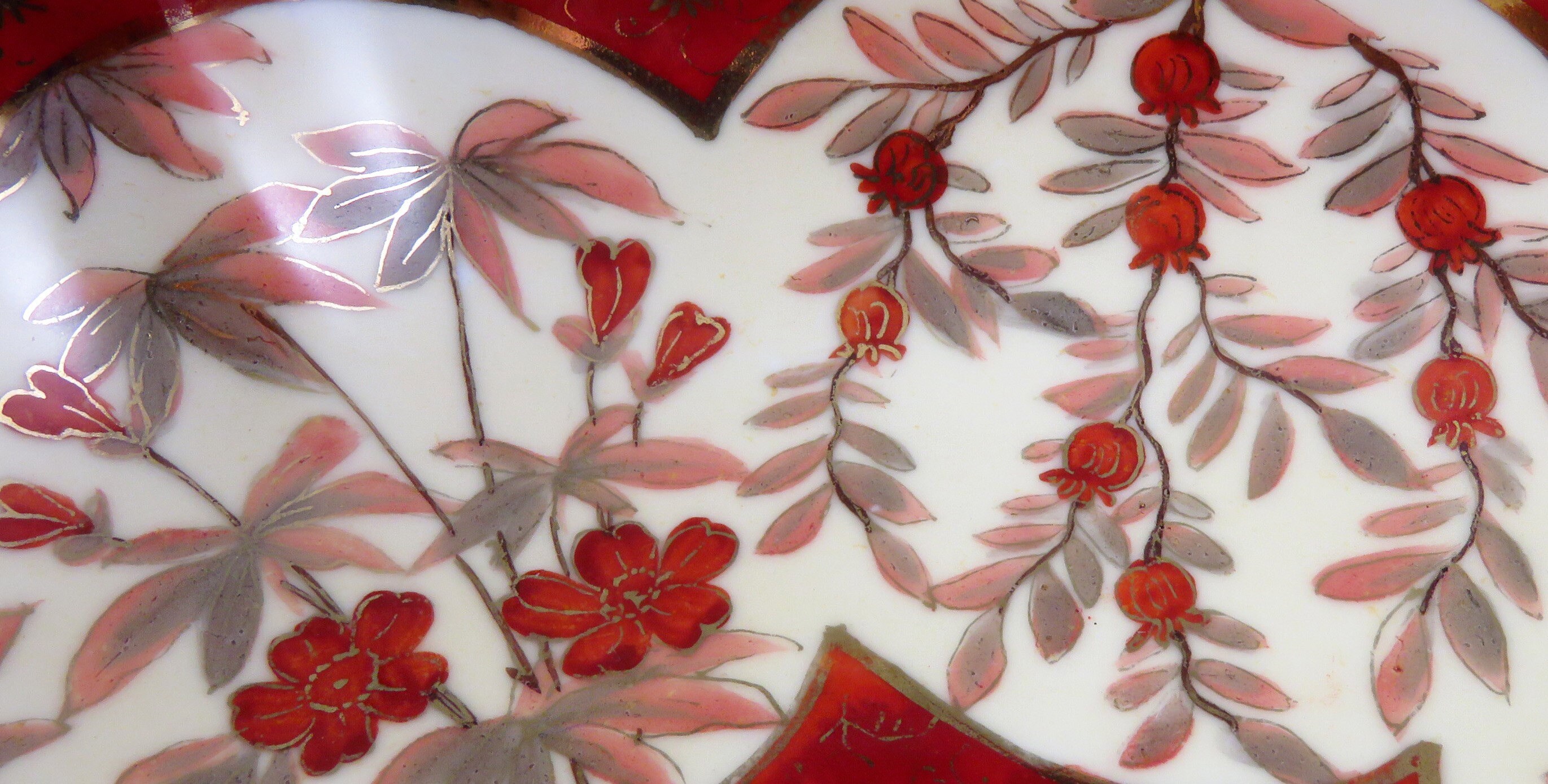 Beautiful B&D Japanese Style Bowl w/ Birds Flowers | Etsy