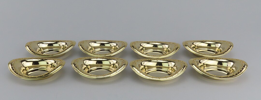 8 Gorgeous Tiffany Co Sterling Silver Gilded Nut or Candy Dishes No ...