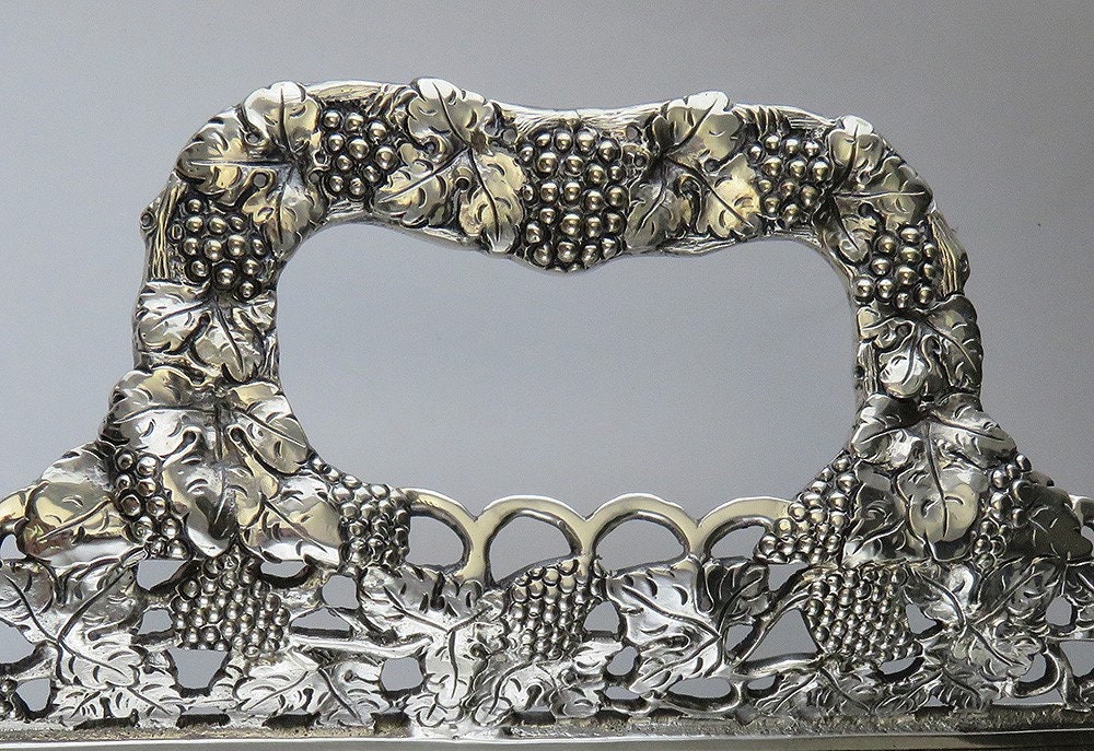 Vintage Hand Engraved Brazilian Silver Portuguese-style Footed - Etsy