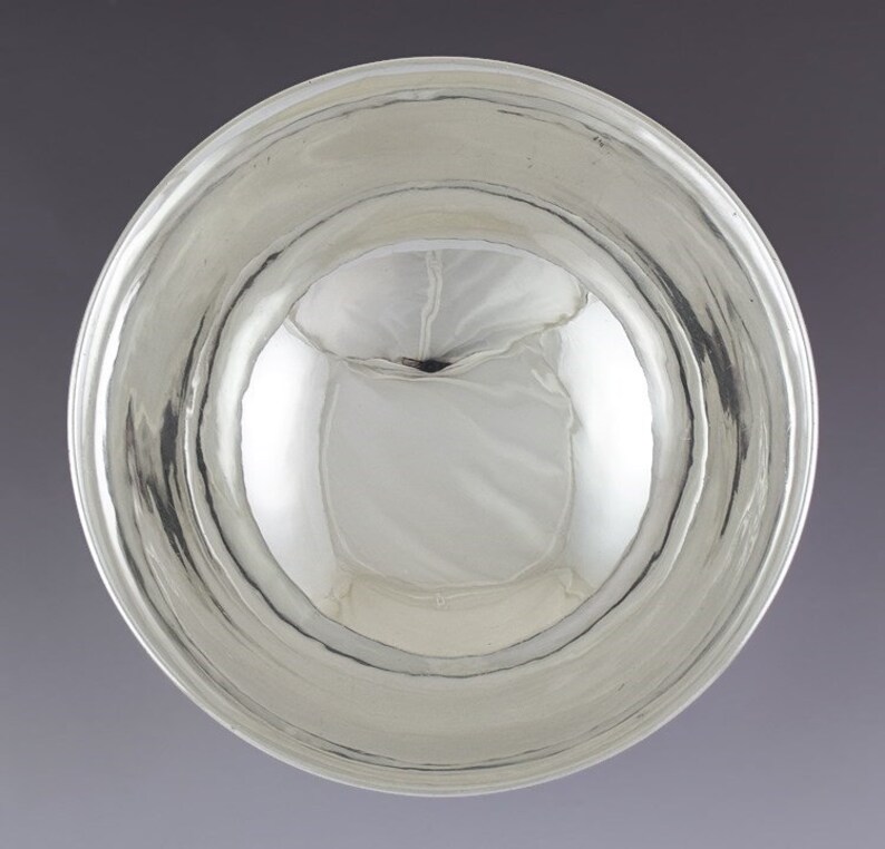 Antique Arthur Stone Arts Crafts Sterling Silver Hand Hammered Bowl 7 1 ...