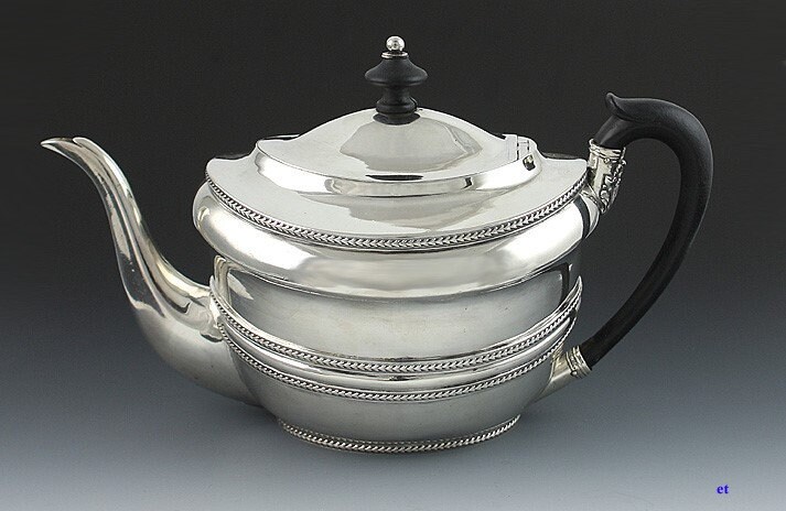 Antique 1802 English Georgian Sterling Silver Stout Coffeepot Teapot - Etsy