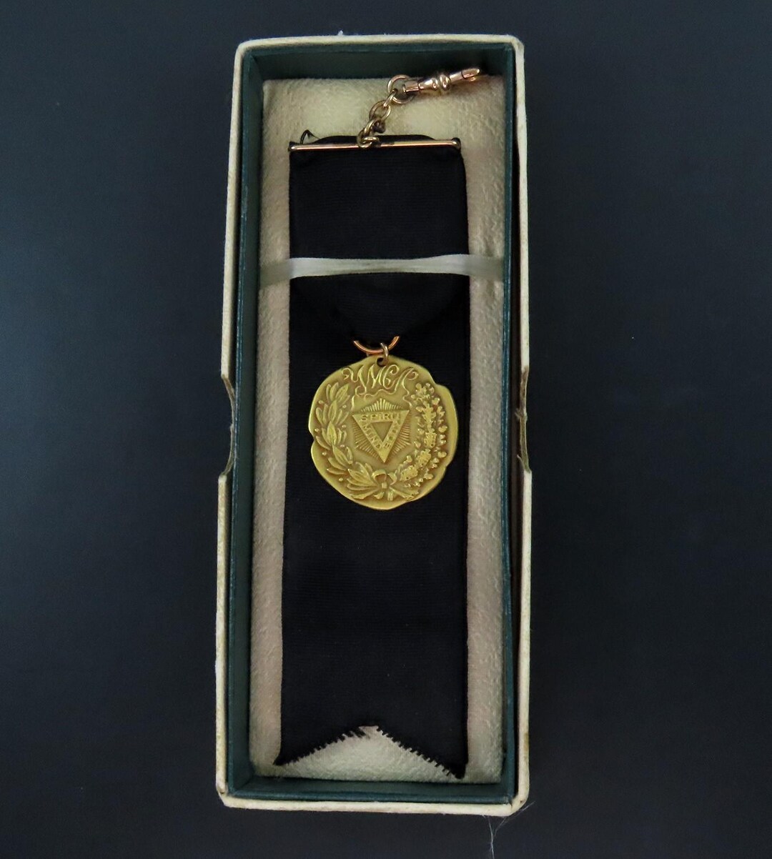 Rare Antique C1905 10k Yellow Gold YMCA Medal Medallion on Ribbon - Etsy