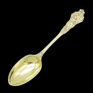 Stunning English Sterling Silver Gilded Spoon Greco-roman Figures 1873 ...