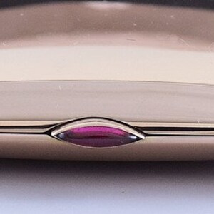 Handsome 14k Rose Gold Diamond & Ruby Cigarette Case - Etsy