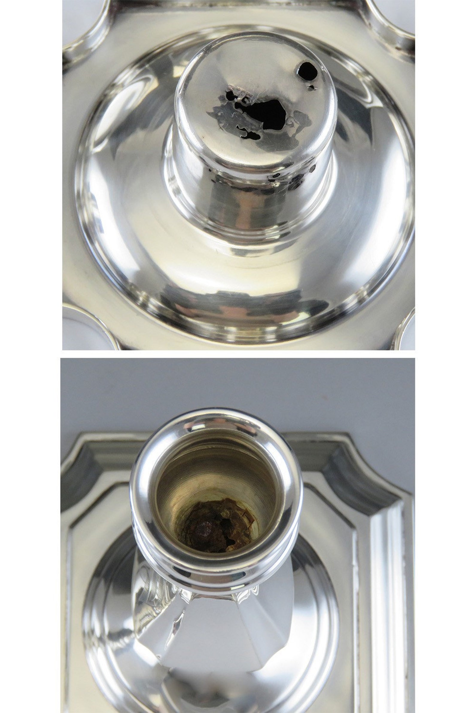 Vintage Mueck Cary American Colonial Form Sterling Silver Candlesticks ...