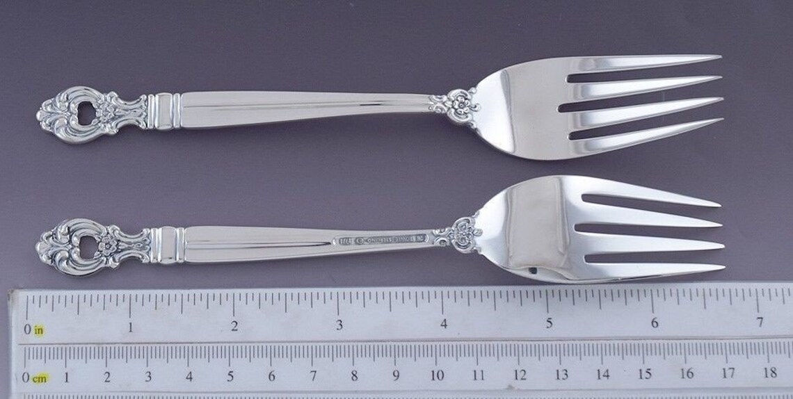 Great Set 6 Towle Sterling Silver Monte Cristo Montecristo Salad / Fish ...