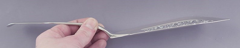 1837 Nice Antique English Sterling Silver Fiddle Fish Slice | Etsy