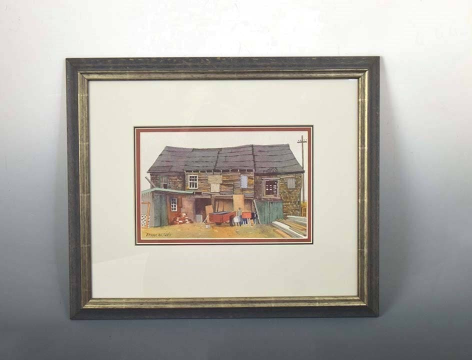 Framed Quality Signed Watercolor by Minnesota Artist Frank Wetzel - Etsy