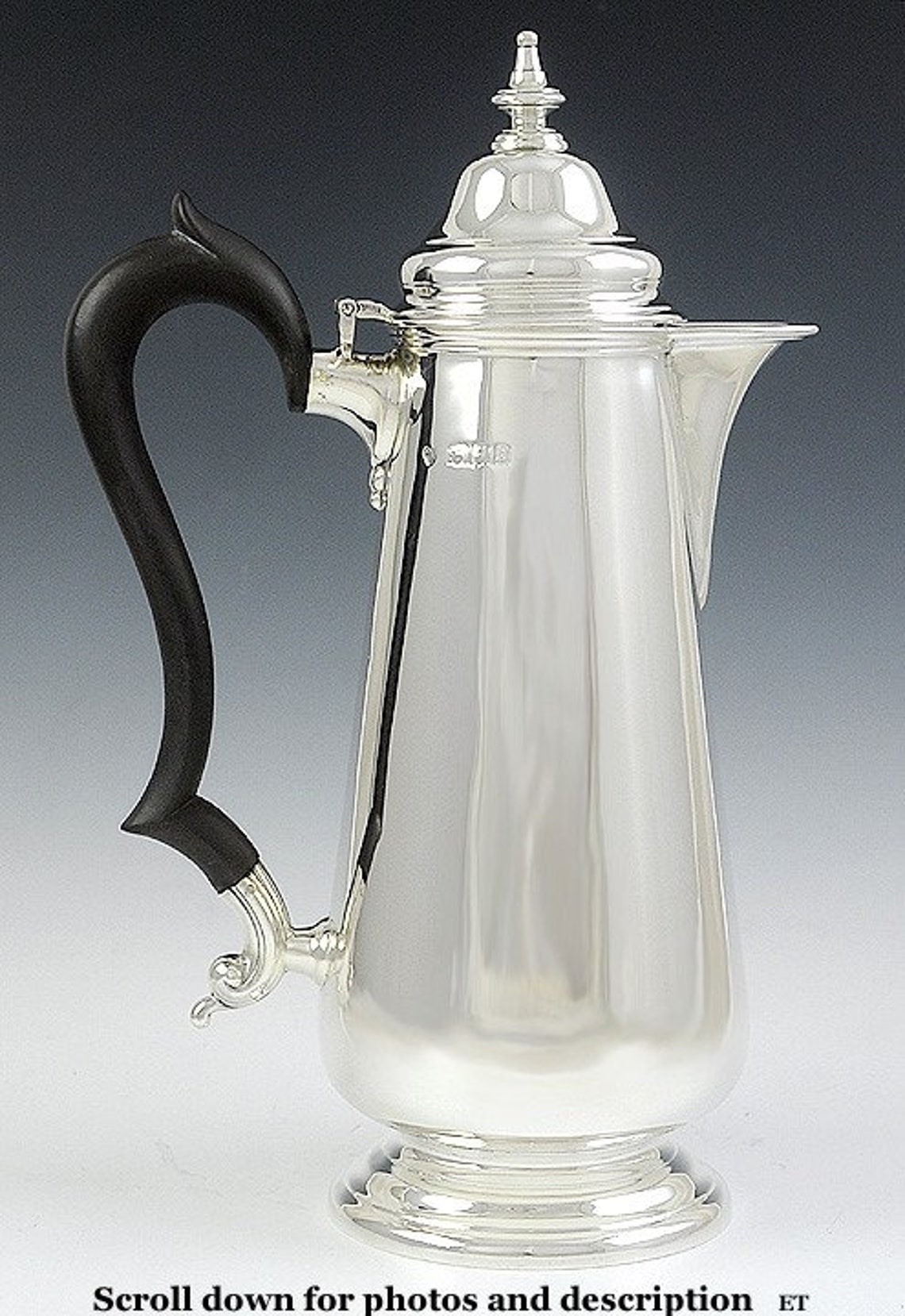 Antique 1917 English Sterling Silver Lighthouse Teapot | Etsy