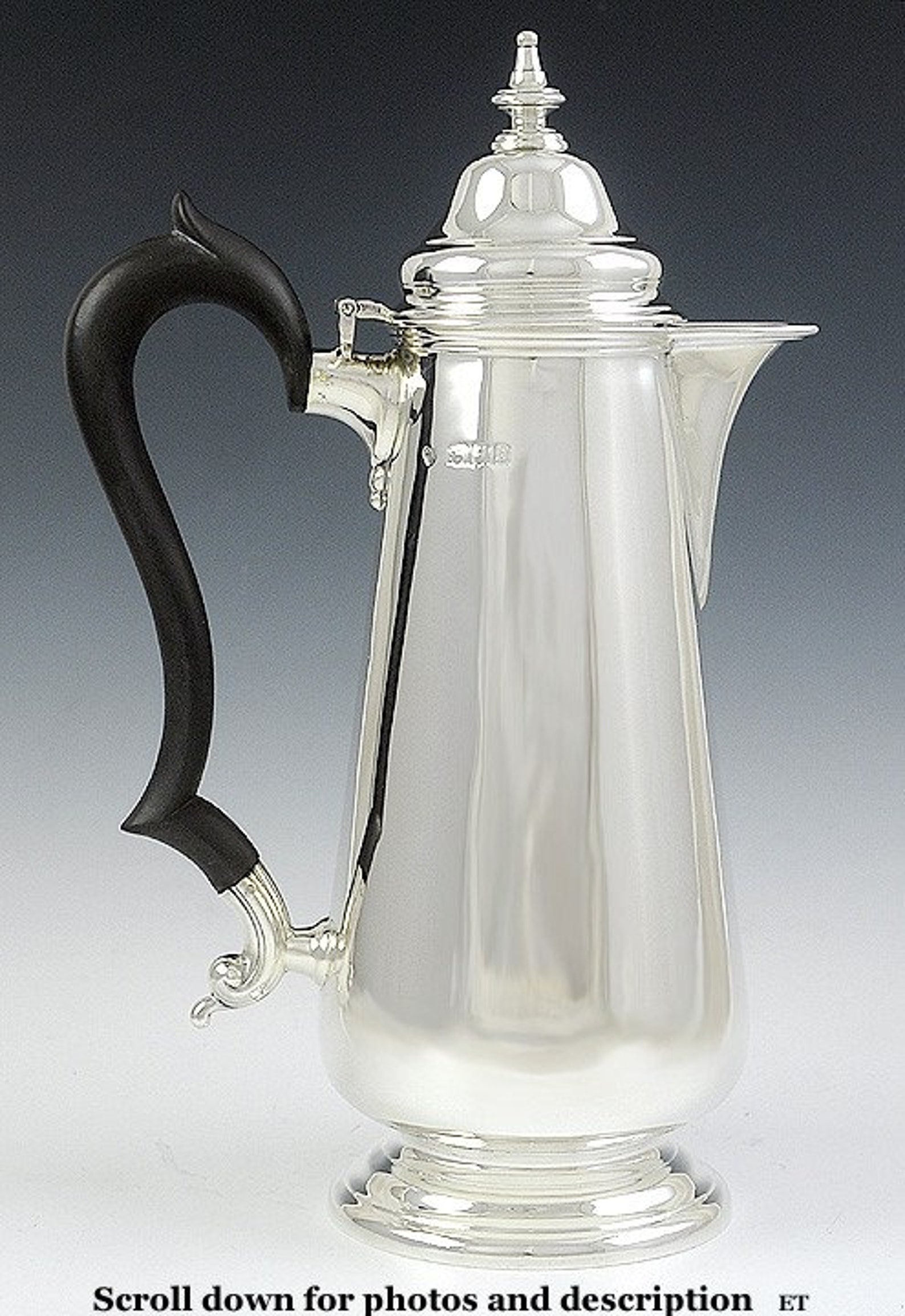 Antique 1917 English Sterling Silver Lighthouse Teapot | Etsy