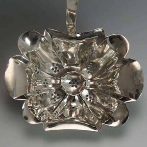 Antique Dutch 833 Silver Classical Pierced Berry Ladle - Etsy