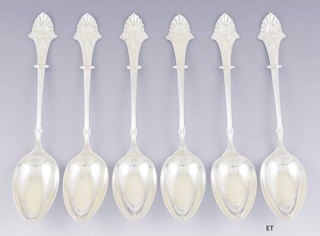 Great Set 6 Gorham Sterling Silver Louis XIV Soup / Serving / Table ...